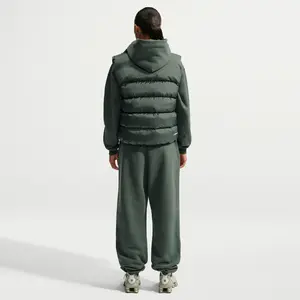 Nike Studio Fleece High-rise Oversized Cuffed Pants - Green