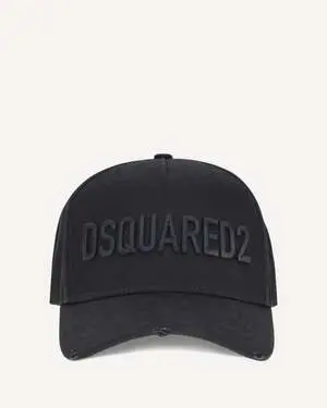 Dsquared2 Logoed Baseball Hat - Black