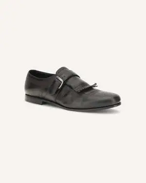 Church's Shanghai Loafers With Houndstooth Wool Inserts