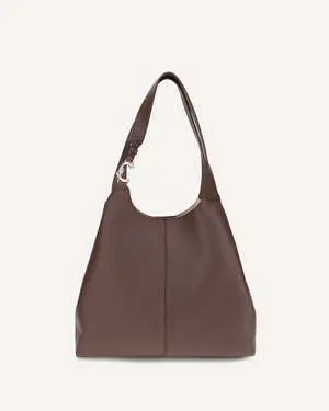 COCCINELLE Large C-easy Tote Bag - Brown