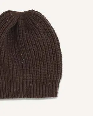 Brunello Cucinelli Cashmere Beanie Hat - Brown