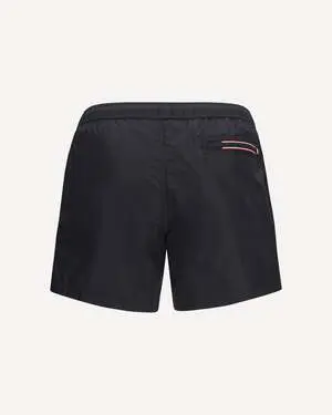 Moncler Logo Swim Shorts - Black