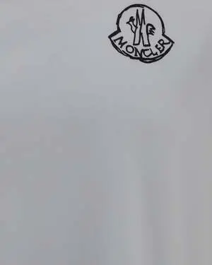 Moncler Logo Patch Cotton Jersey T-shirt