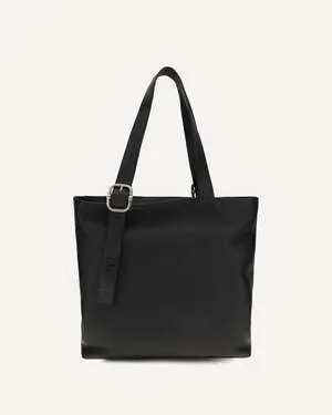 Loewe Loop Zipped Tote - Black