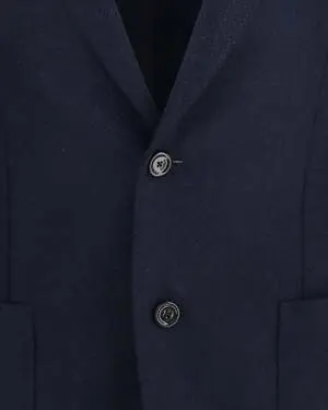 LARDINI Single-breasted Wool And Cashmere Jacket