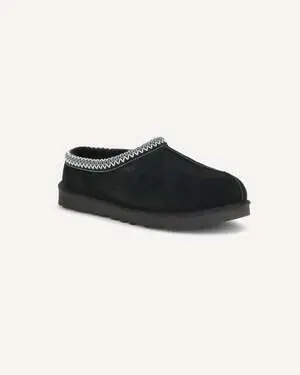 UGG Tasman Ii Suede Mules With Braided Detailing - Black