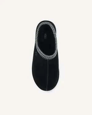 UGG Tasman Ii Suede Mules With Braided Detailing - Black