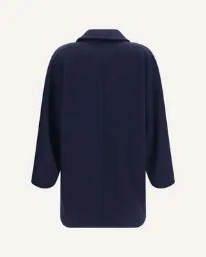 Max Mara Rebus Double-breasted Jacket - Blue