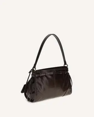 Prada Small Bonnie Handbag In Leather