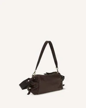 Prada Nappa Leather Explore Shoulder Bag - Brown
