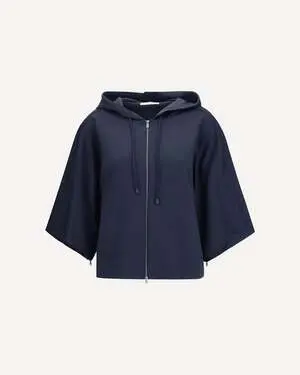 Max Mara Fidato Hooded Sweatshirt - Blue