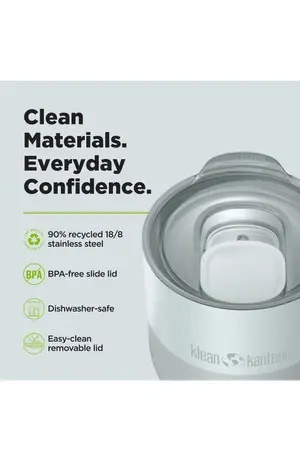 KLEAN KANTEEN 8oz Rise Lowball Tumbler With Slide Lid