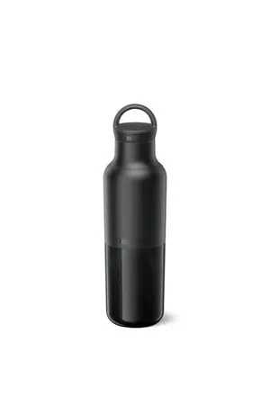 KLEAN KANTEEN 20oz Rise Classic Insulated Water Bottle With Arch Loop Cap - Black