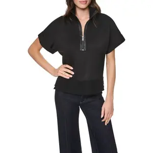 Dkny Soho Half Zip Ponte Pullover