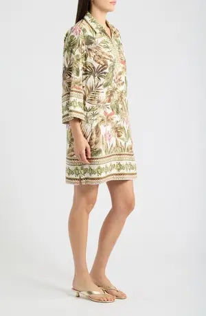 Tommy Bahama Fuji Hidden Coast Silk Shift Dress