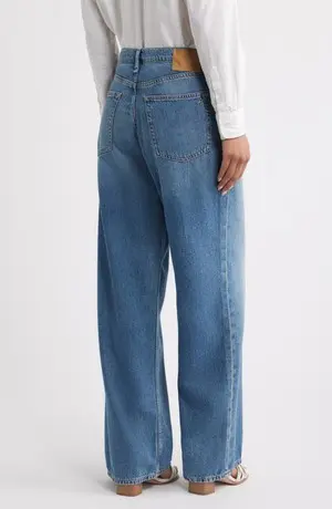 Rag & Bone Flexi Andi High Waist Wide Leg Jeans