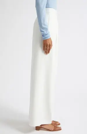 TOCCIN Solara Pleated Wide Leg Trousers