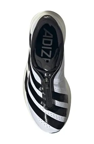 Adidas Adizero Evo Sl Zip Running Shoe - White/core Black/silver