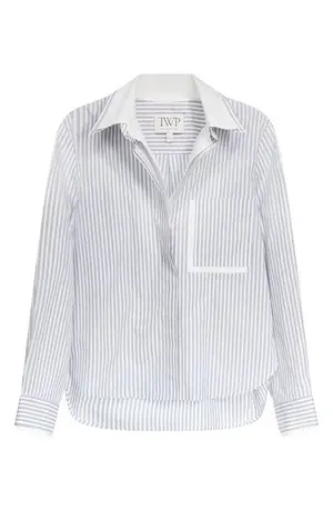 TWP Double Layer Boyfriend Shirt