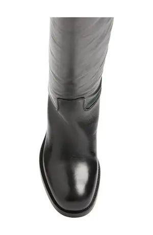 Prada Leather Knee-high Boots