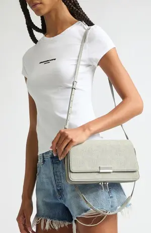 Alexander Wang Medium Siren Leather Shoulder Bag