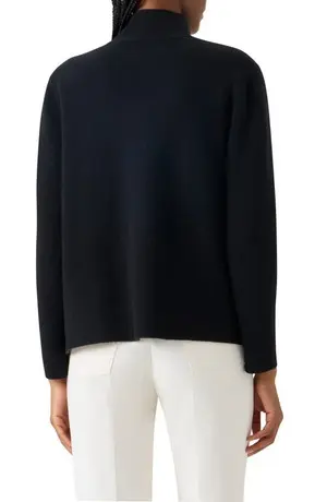 Akris Zebra Stripe Reversible Cashmere Jacket