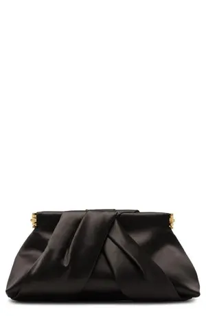 Cult Gaia Lia Mini Satin Clutch
