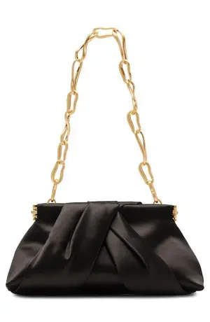 Cult Gaia Lia Mini Satin Clutch