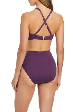BLEU BY ROD BEATTIE High Waist Bikini Bottoms