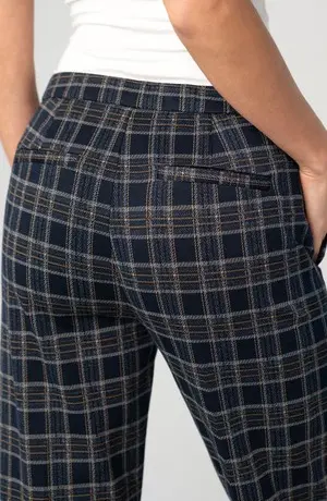 LIVERPOOL Kayla Plaid Pull On Pants