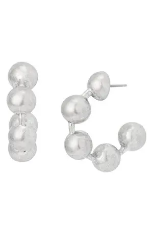 ALLSAINTS Ballchain Hoop Earrings