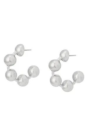 ALLSAINTS Ballchain Hoop Earrings