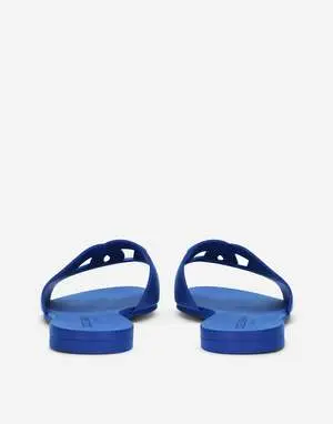 Dolce & Gabbana Rubber Slides With Dg Logo