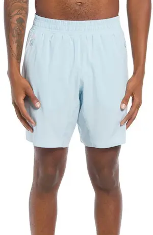 Alo Yoga Advance 2-in-1 Shorts - Chalk Blue