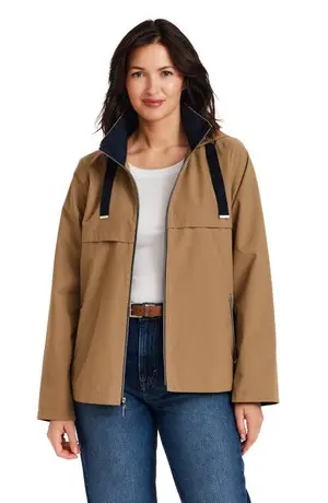 Gallery Packable Hooded Rain Jacket