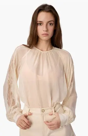 Cami Nyc Milagros Silk Top