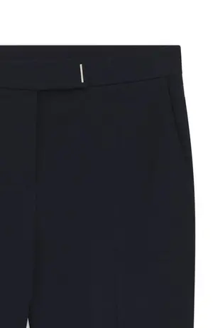 BOSS Talia Flared Crop Ponte Pants