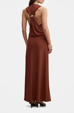 EVER NEW Racerback Sleeveless Maxi Dress