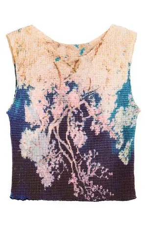 Desigual Floral Sleeveless Top