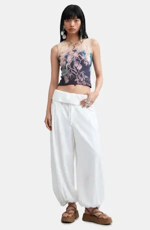 Desigual Floral Sleeveless Top