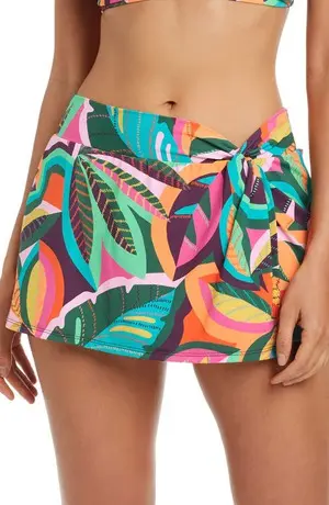 BLEU BY ROD BEATTIE Hipster Swim Skirt - Multi