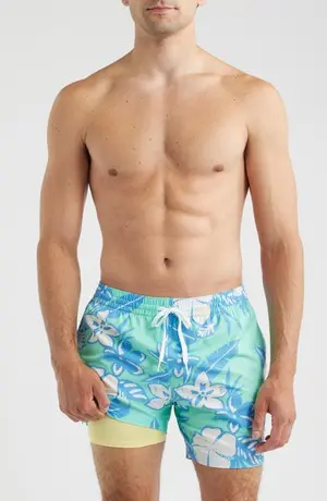 CHUBBIES The Baja Breezies 5.5 Classic Lined Swim Trunks