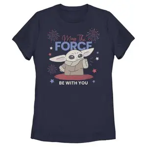 STAR WARS: THE MANDALORIAN Graphic T-shirt - Navy Blue