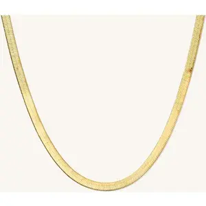 BEADS BY TARA Jumbo Nile Necklace - Gold