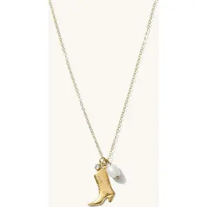 BEADS BY TARA Salt And Saddle Necklace