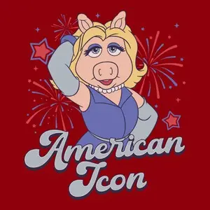 THE MUPPETS Miss American Icon T Shirt
