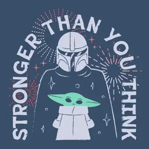 STAR WARS: THE MANDALORIAN Star Wars The Mandalorian Stronger Than Fireworks T Shirt
