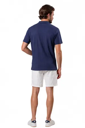 K-Swiss Drift Active Short Sleeve Seamless Polo - Peacoat