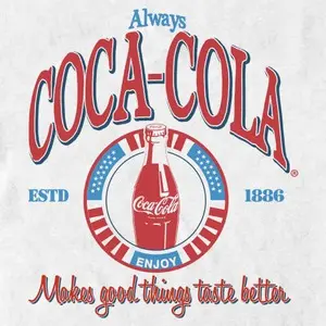 COCA COLA Makes Good Things Better Graphic T-shirt