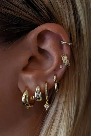BEADS BY TARA Xl Tara Hoop Earrings